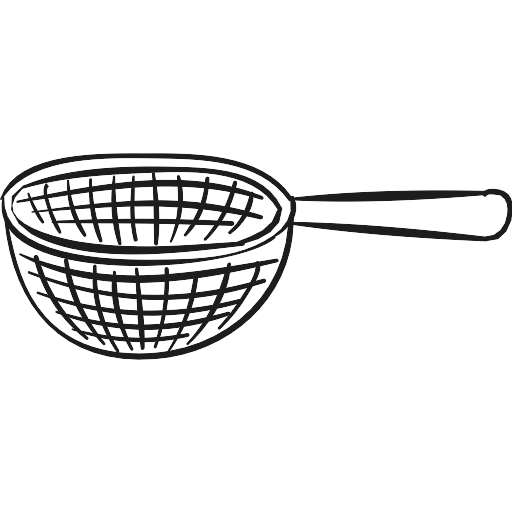 Strainer With Handle Vector SVG Icon - PNG Repo Free PNG Icons