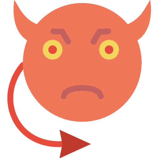 Evil Vector SVG Icon - PNG Repo Free PNG Icons