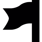 Flag Waving Left Vector SVG Icon - PNG Repo Free PNG Icons