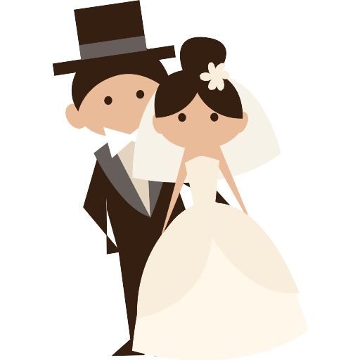 Wedding Couple Vector SVG Icon - PNG Repo Free PNG Icons