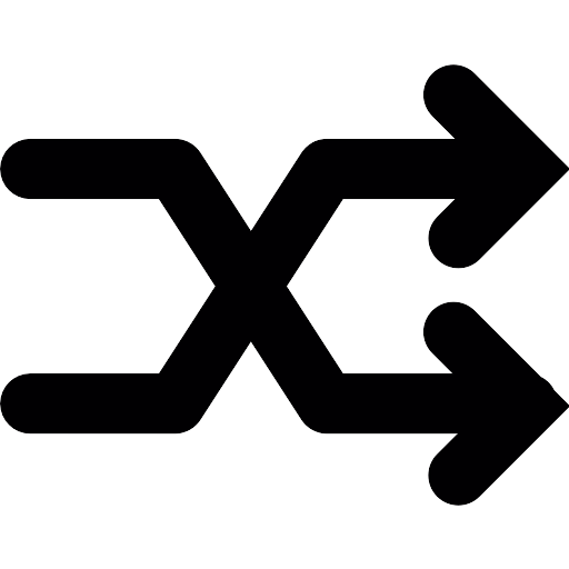 Shuffle Symbol Vector SVG Icon - PNG Repo Free PNG Icons