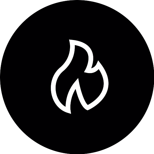 Fire Round Button Vector SVG Icon - PNG Repo Free PNG Icons