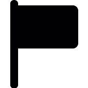 Rectangular Black Flag Vector SVG Icon - PNG Repo Free PNG Icons