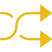 Shuffle Vector SVG Icon - PNG Repo Free PNG Icons