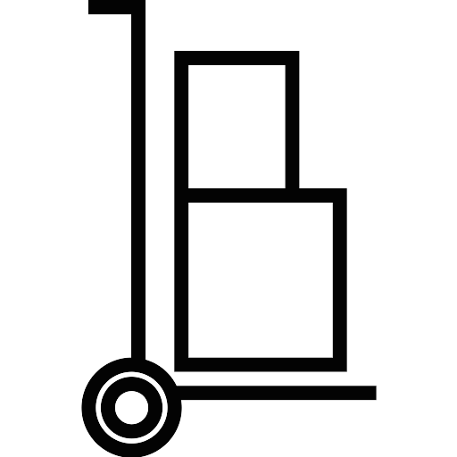 Trolley Push Cart With Boxes Vector SVG Icon - PNG Repo Free PNG Icons