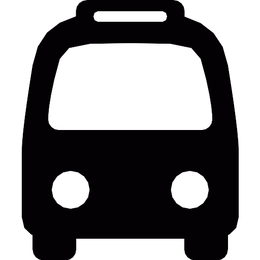 Bus Front View Vector SVG Icon - PNG Repo Free PNG Icons