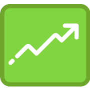 Line Graph Up Arrow Vector SVG Icon - PNG Repo Free PNG Icons