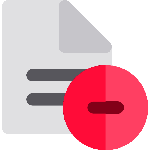 File Delete Vector SVG Icon - PNG Repo Free PNG Icons