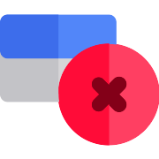 Credit Card Cancel Vector SVG Icon - PNG Repo Free PNG Icons