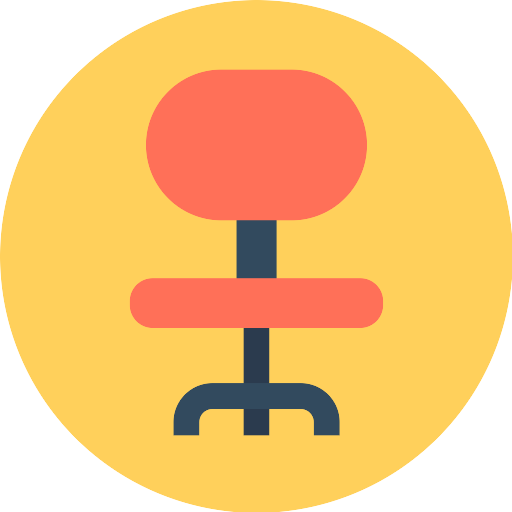 Desk Chair Chair Vector SVG Icon - PNG Repo Free PNG Icons