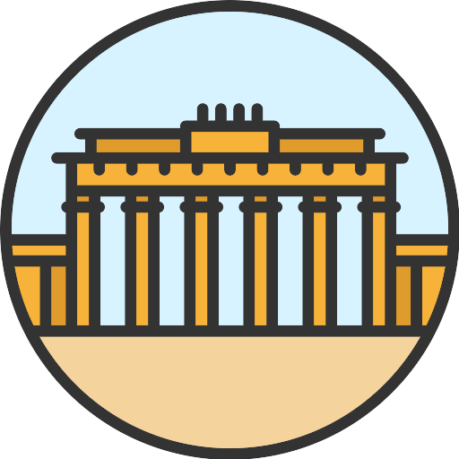 Brandenburg Gate Berlin Vector SVG Icon - PNG Repo Free PNG Icons