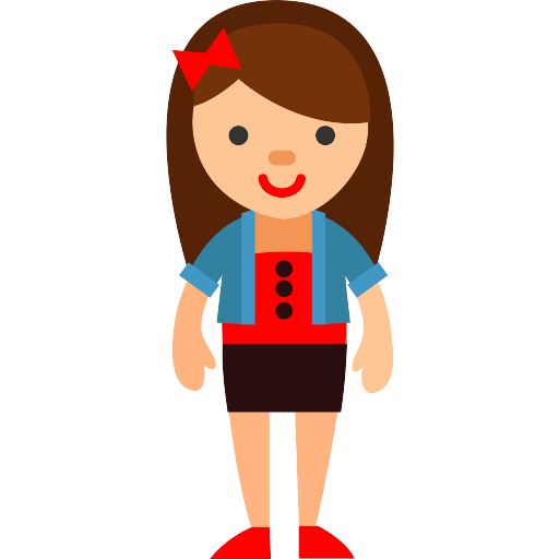 Girl Vector SVG Icon - PNG Repo Free PNG Icons