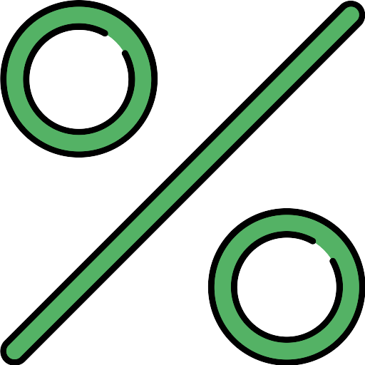 Percentage Percent Vector SVG Icon - PNG Repo Free PNG Icons