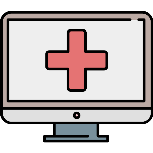 Computer Healthcare And Medical Vector SVG Icon - PNG Repo Free PNG Icons