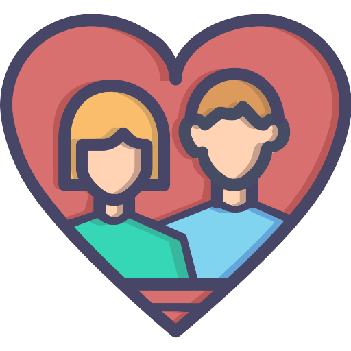 Heart Couple Vector SVG Icon - PNG Repo Free PNG Icons