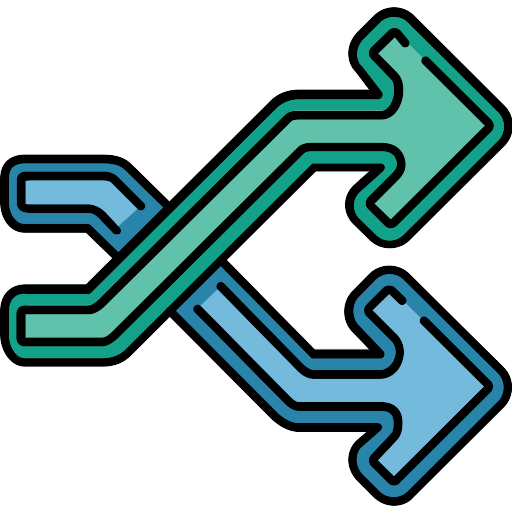 Shuffle Random Vector SVG Icon - PNG Repo Free PNG Icons