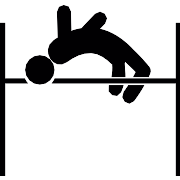 Man Practicing High Jump Vector SVG Icon - PNG Repo Free PNG Icons