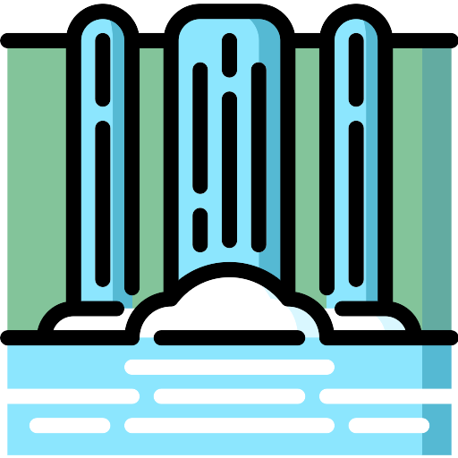 Waterfalls Landscape Vector SVG Icon - PNG Repo Free PNG Icons