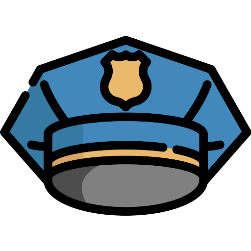 Police Cap Vector SVG Icon - PNG Repo Free PNG Icons