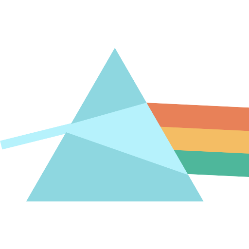 Refraction Prism Vector SVG Icon - PNG Repo Free PNG Icons