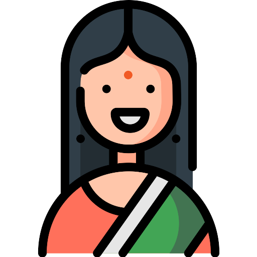 Woman India Vector SVG Icon - PNG Repo Free PNG Icons