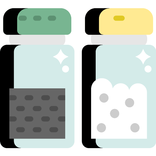 Salt And Pepper Condiment Vector SVG Icon - PNG Repo Free PNG Icons