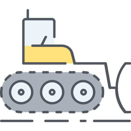 Bulldozer Vector SVG Icon - PNG Repo Free PNG Icons