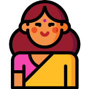 Woman India Vector SVG Icon - PNG Repo Free PNG Icons