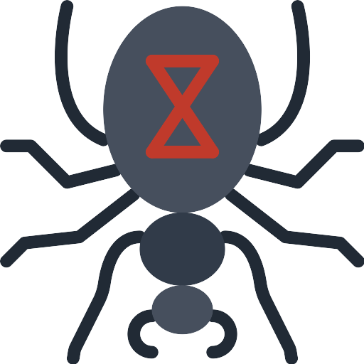 Black Widow Vector SVG Icon - PNG Repo Free PNG Icons