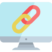 Monitor Link Vector SVG Icon - PNG Repo Free PNG Icons