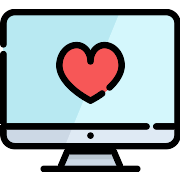 Monitor Heart Vector SVG Icon - PNG Repo Free PNG Icons
