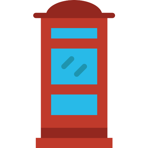 Phone Booth Vector SVG Icon - PNG Repo Free PNG Icons