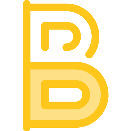 Bold Letter B Vector SVG Icon - PNG Repo Free PNG Icons