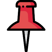 Push Pin Attach Vector SVG Icon - PNG Repo Free PNG Icons