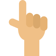 Hand One Vector SVG Icon - PNG Repo Free PNG Icons