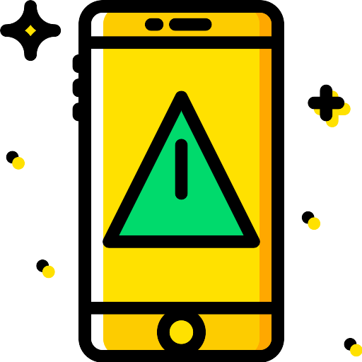 Smartphone Warning Vector SVG Icon - PNG Repo Free PNG Icons
