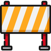Sign Roadblock Vector SVG Icon - PNG Repo Free PNG Icons
