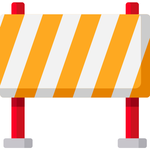 Sign Roadblock Vector SVG Icon - PNG Repo Free PNG Icons