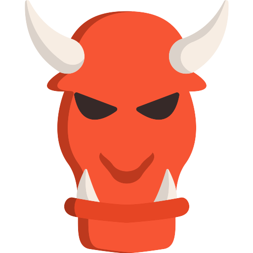 Oni Demon Vector SVG Icon - PNG Repo Free PNG Icons