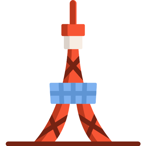 Tokyo Tower Japan Vector SVG Icon - PNG Repo Free PNG Icons