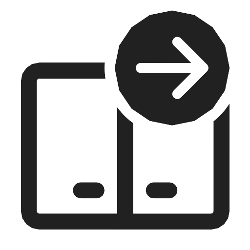 Dual Screen Arrow Right Vector SVG Icon - PNG Repo Free PNG Icons