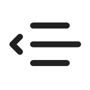 Text Indent Decrease Vector SVG Icon - PNG Repo Free PNG Icons