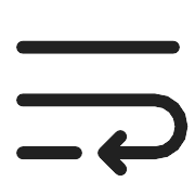 Text Wrap Vector SVG Icon - PNG Repo Free PNG Icons