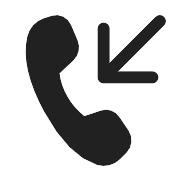 Call Inbound Vector SVG Icon - PNG Repo Free PNG Icons