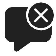 Comment Delete Vector SVG Icon - PNG Repo Free PNG Icons