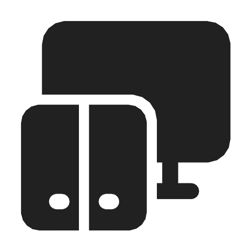 Dual Screen Desktop Vector SVG Icon - PNG Repo Free PNG Icons