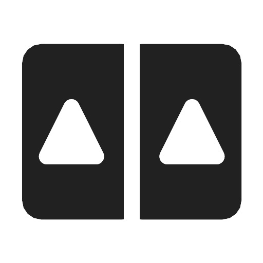 Dual Screen Mirror Vector SVG Icon - PNG Repo Free PNG Icons