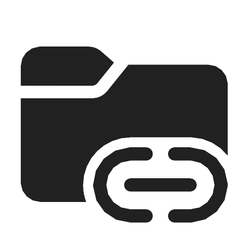 Folder Link Vector SVG Icon - PNG Repo Free PNG Icons