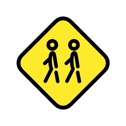 Children Crossing Vector SVG Icon - PNG Repo Free PNG Icons