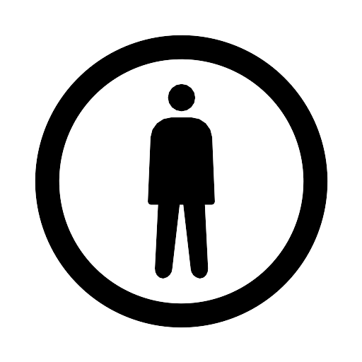 Circled Human Figure Vector SVG Icon - PNG Repo Free PNG Icons